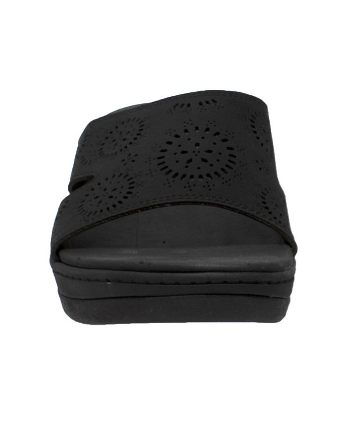 Shaboom Women's Comfort Curved Slide Sandals - Macy's