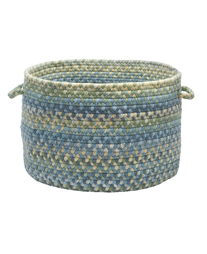 Colonial Mills Rustica Braided Storage Basket - Macy's
