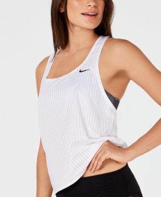 Nike Color Fade Mesh Layered Tankini Top - Macy's