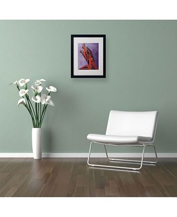 Trademark Global Lawrence Atkinson 'Figure Study' Matted Framed Art ...