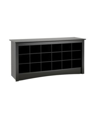 Prepac 18 Pair Shoe Storage Cubby Bench Macy s
