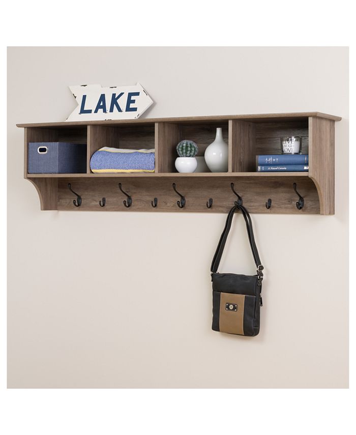 Prepac 60" Wide Hanging Entryway Shelf - Macy's