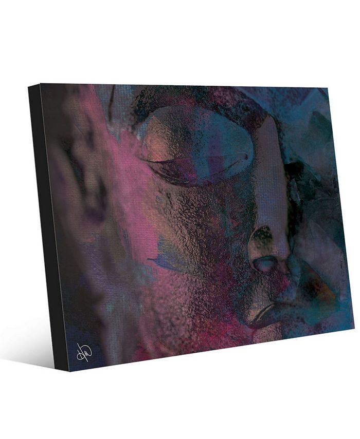 Creative Gallery Buddha Face Abstract Portrait Metal Wall Art Print ...