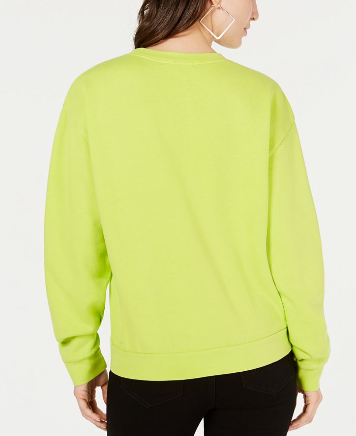 GUESS Neon Graphic Sweatshirt - Macy's