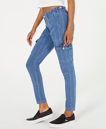 Dickies Pinstripe-Denim Skinny Carpenter Pants - Macy's