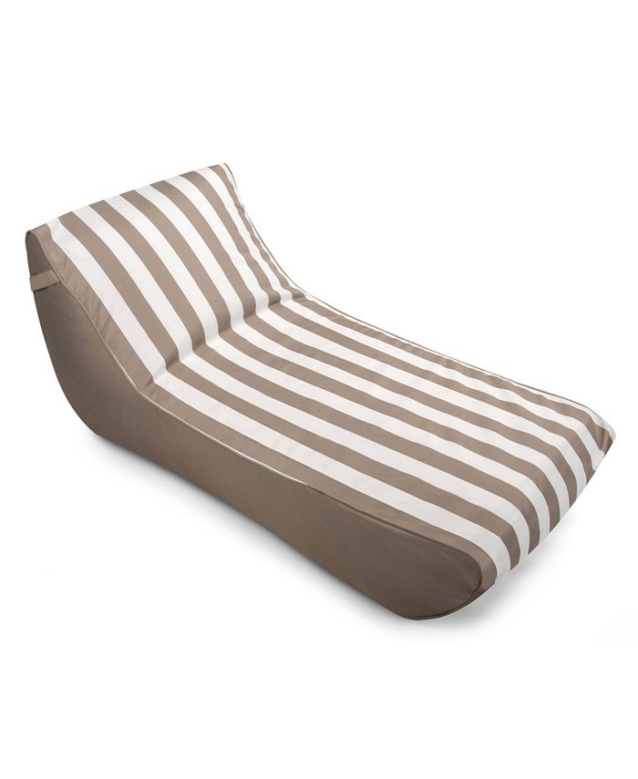 Drift and Escape Stratus Chaise Lounge - Bean Bag Pool Float - Macy's