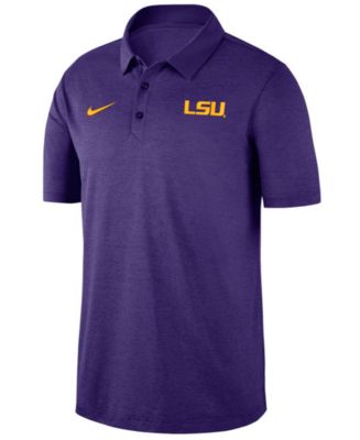 Nike Men's LSU Tigers Dri-FIT Breathe Polo - Macy's