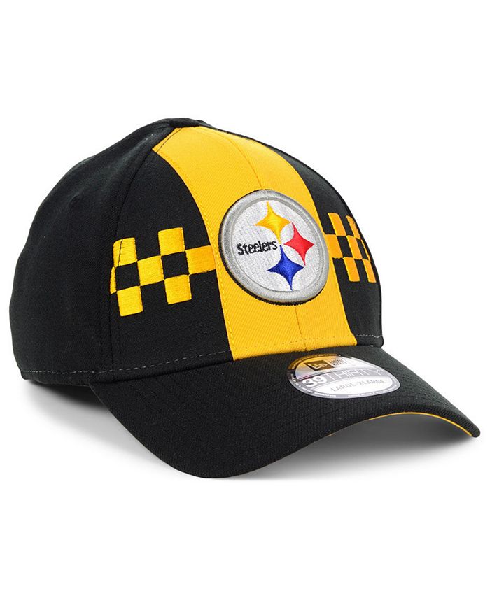 New Era Pittsburgh Steelers Draft 39THIRTY Stretch Fitted Cap - Macy's