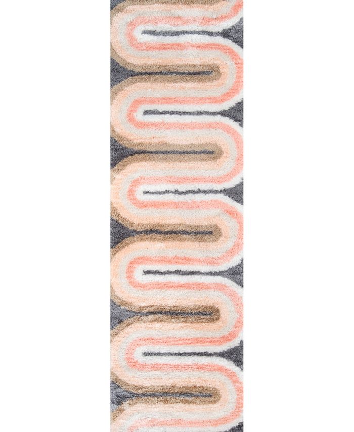 Novogratz Collection Novogratz Retro Ret-2 Multi 3'6" x 5'6" Area Rug ...