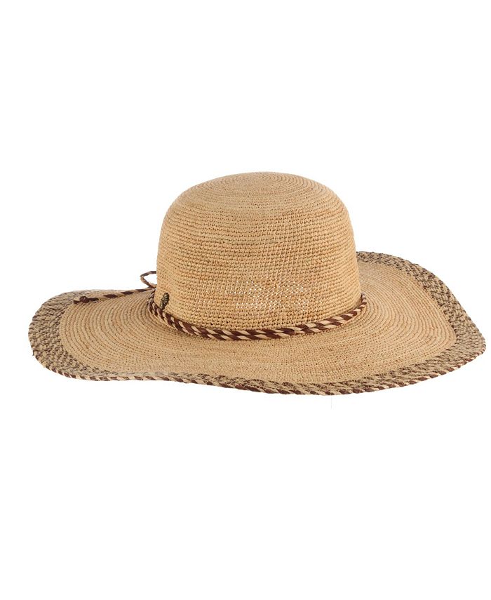 Tommy Bahama Raffia Round Crown Hat - Macy's