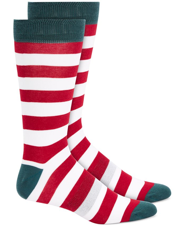 Bar III Men's Striped Socks, Created for Macy's - Macy's