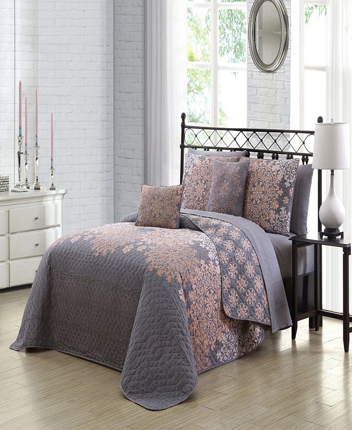 Avondale Manor Amber 9 Pc Queen Quilt Set - Macy's