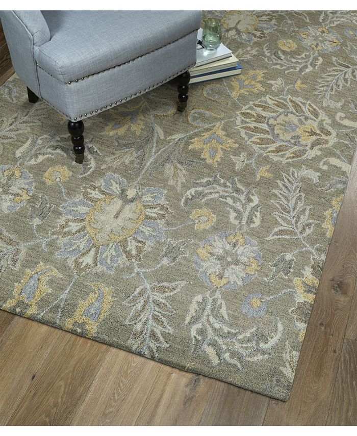 Kaleen Helena 3212-59 Sage 9' x 12' Area Rug - Macy's