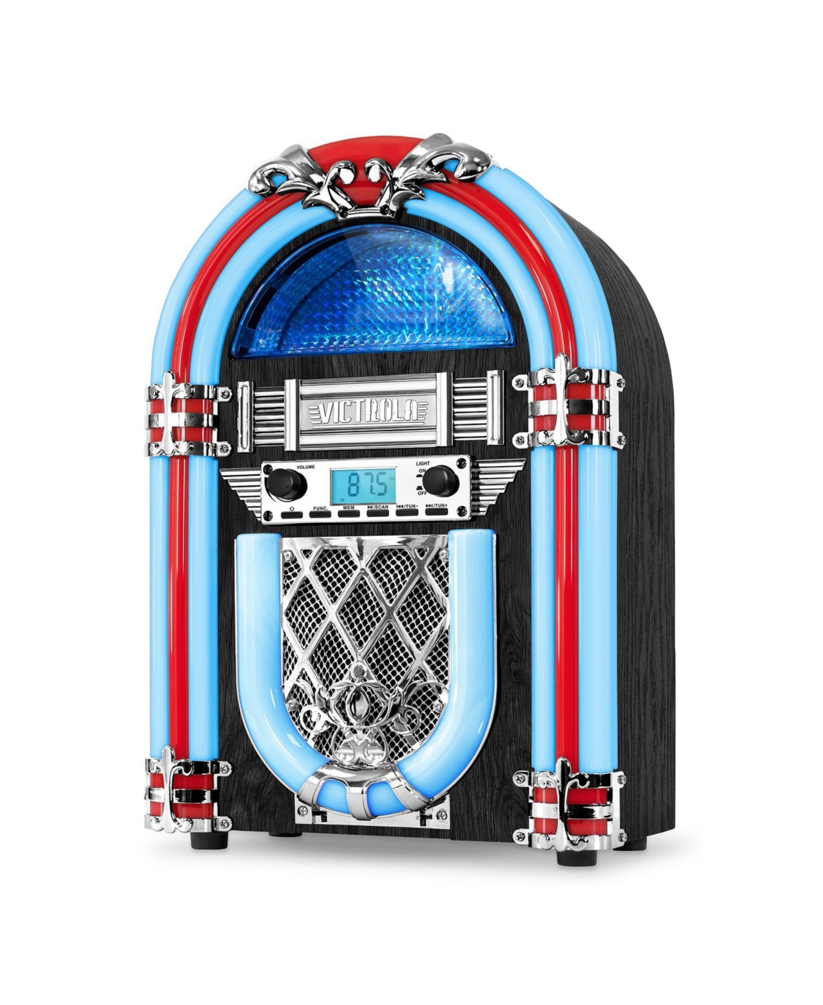 Click here for Victrola Nostalgic Wood Countertop Jukebox with Bu... prices