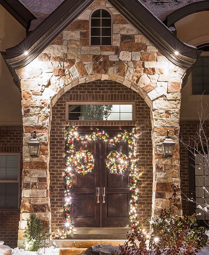 Village Lighting Garland Hanger - Double Door 52-82 Inch Doors - Macy's