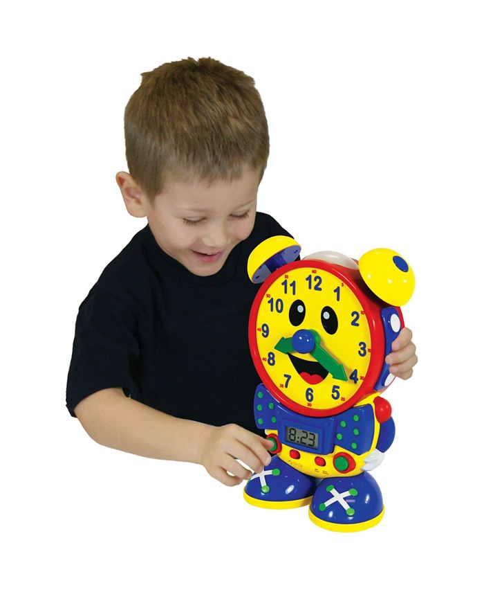 The Learning Journey Telly The Teaching Time Clock Primary Colors - Macy's