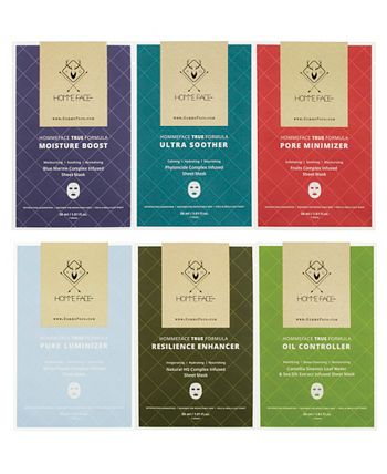 HOMMEFACE Ultimate Combo Sheet Mask Set for Men, 6ct - Macy's