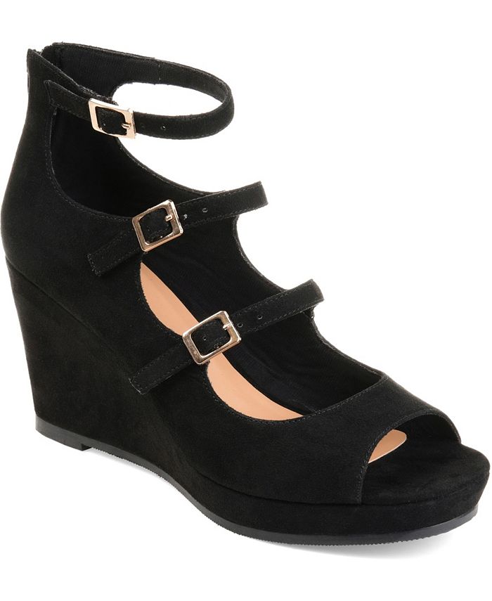Journee Collection Women's Skyla Wedges - Macy's