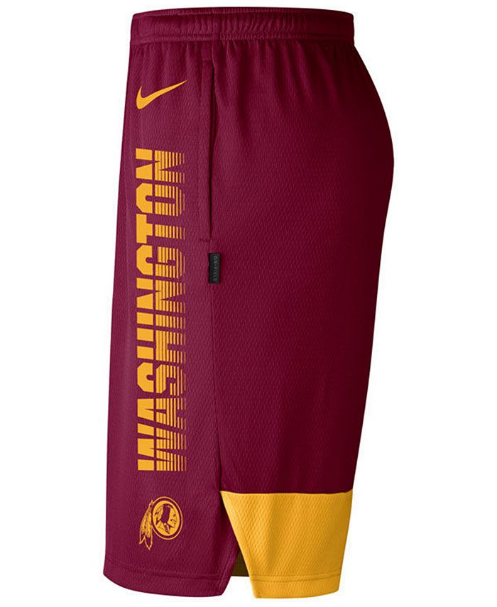 Nike Men's Washington Redskins Player Knit Breathe Shorts - Macy's
