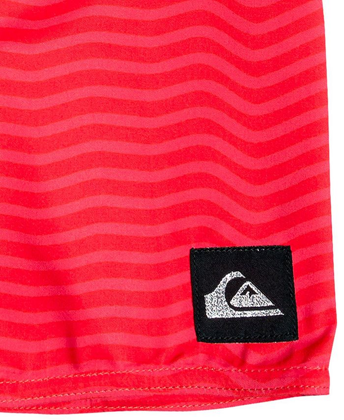 Quiksilver Big Boys Everyday Division Star-Print Swim Trunks - Macy's