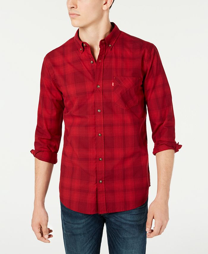 Levi's Men's Chama Plaid Shirt - Macy's