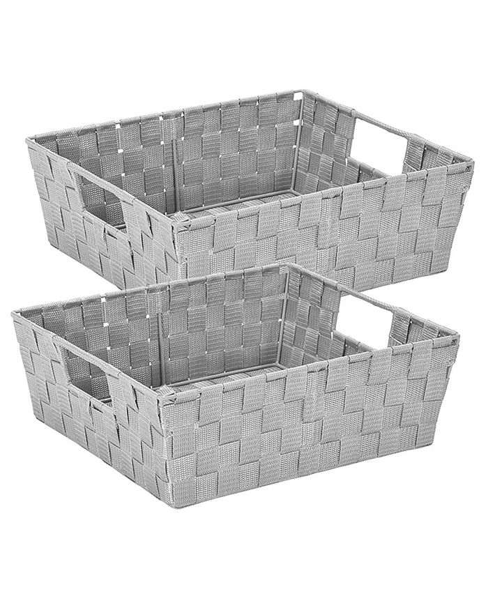 Simplify 2 Pack Storage Shelf Tote - Macy's