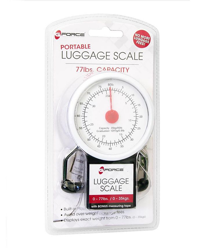 G-Force G- Force Luggage Scale with Built in Measuring Tape - Macy's