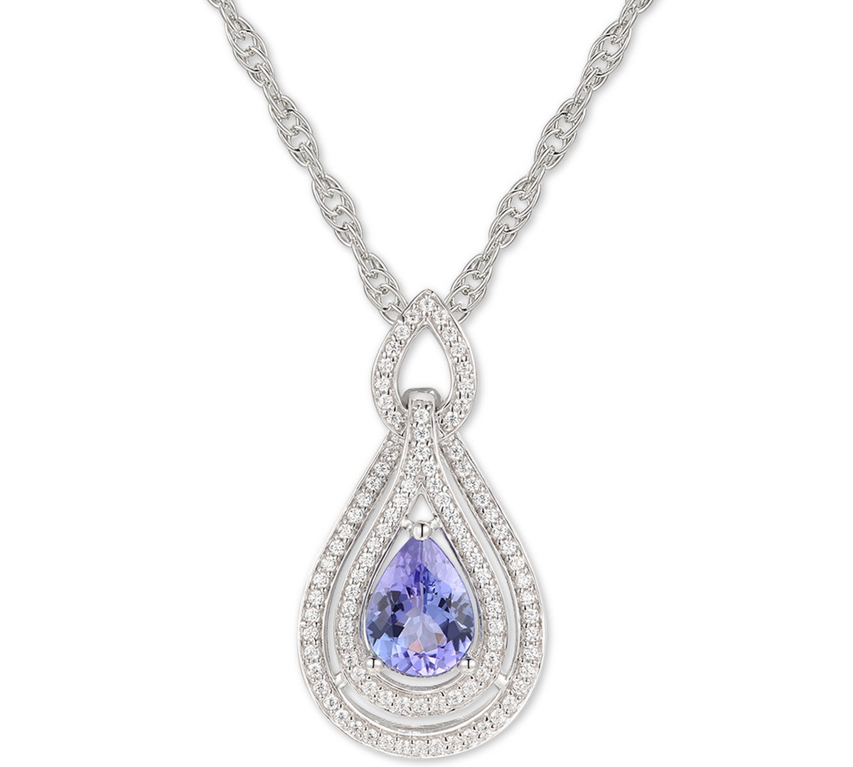 Click here for Sapphire (1-1/4 ct. t.w.) & Diamond (1/4 ct. t.w.)... prices