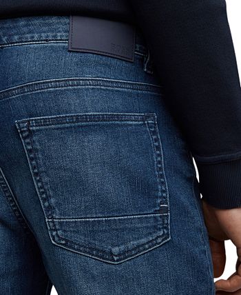 Hugo Boss BOSS Men's Delaware Slim-Fit Jeans - Macy's