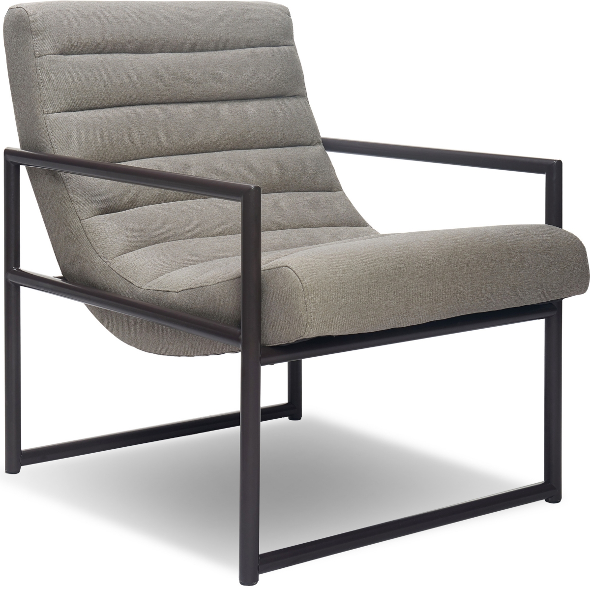 Click here for Dawson Tufted Arm Chair - Grey prices