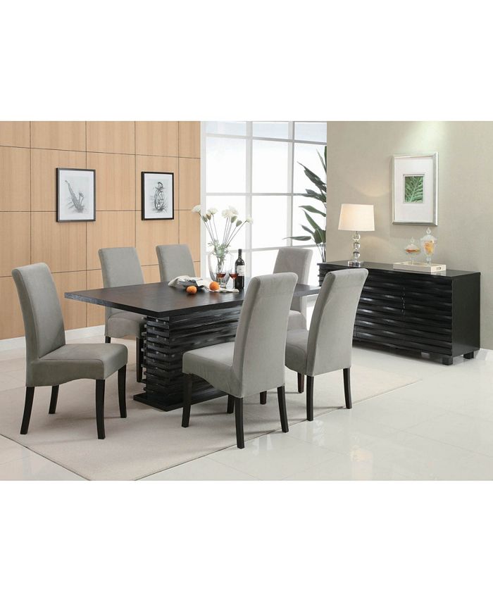 Coaster Home Furnishings Stanton 3-Drawer Server - Macy's Coaster Home Furnishings Stanton 3-Drawer Server - Macy's