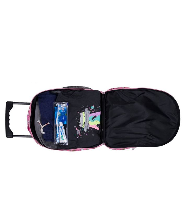 Wildkin Horses In Pink Rolling Luggage - Macy's