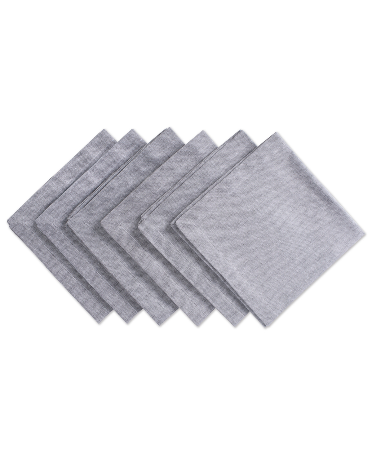 Click here for Solid Chambray Napkin  Set of 6 - Grey prices