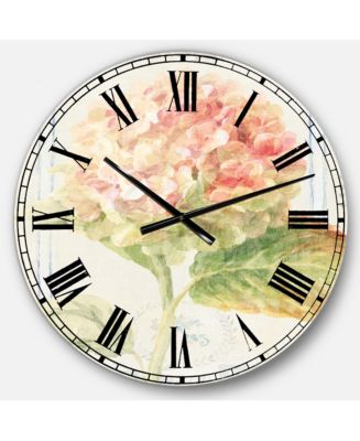 Designart Cottage Oversized Metal Wall Clock - Macy's