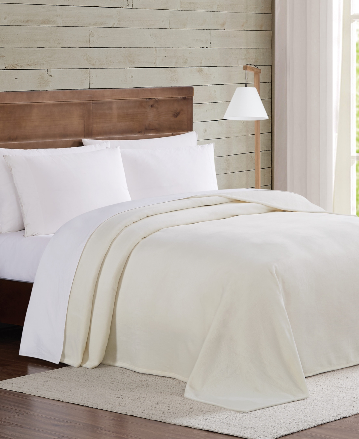 Click here for Truly Soft Velvet Plush Blanket  King - Ivory prices