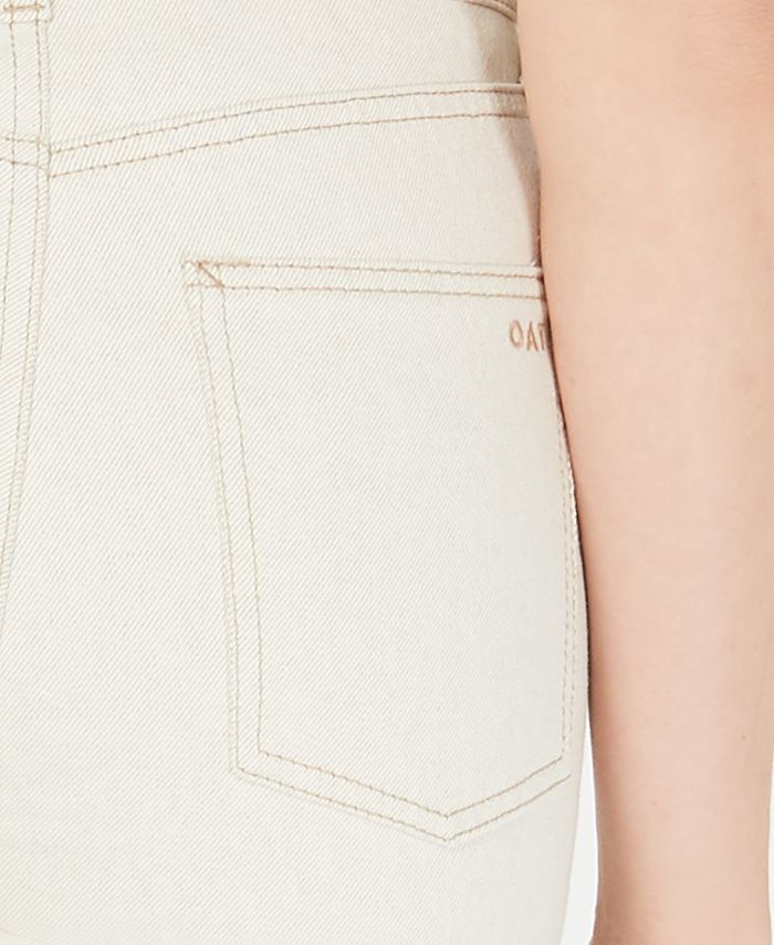 OAT Cuffed Straight-Leg Jeans - Macy's