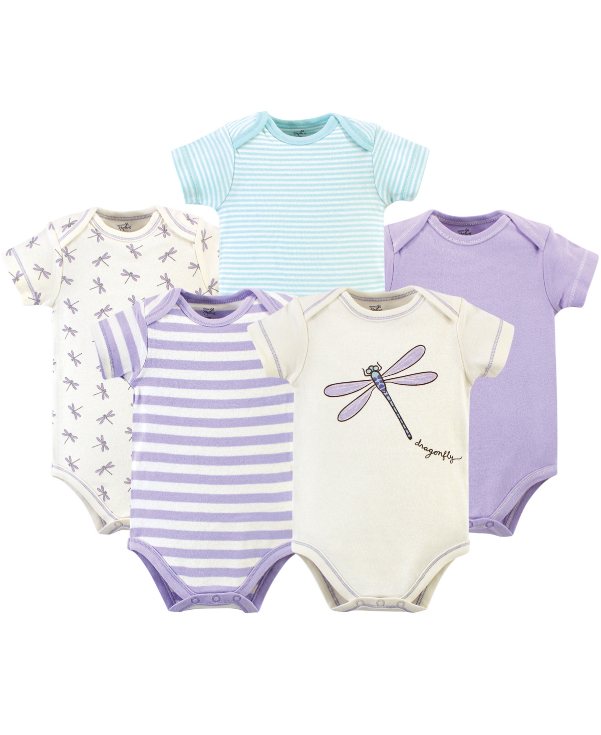 Click here for Touched by Nature Baby Girls Natural Cotton Bodysu... prices