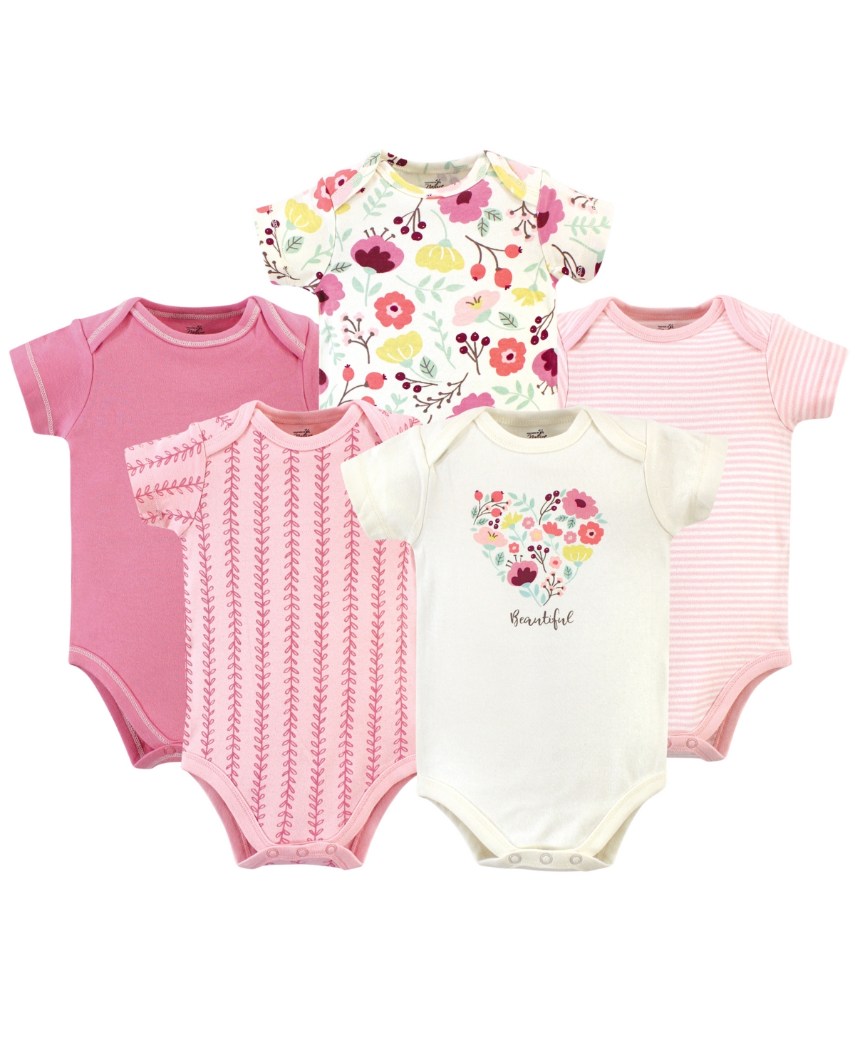 Click here for Touched by Nature Baby Girls Natural Cotton Bodysu... prices