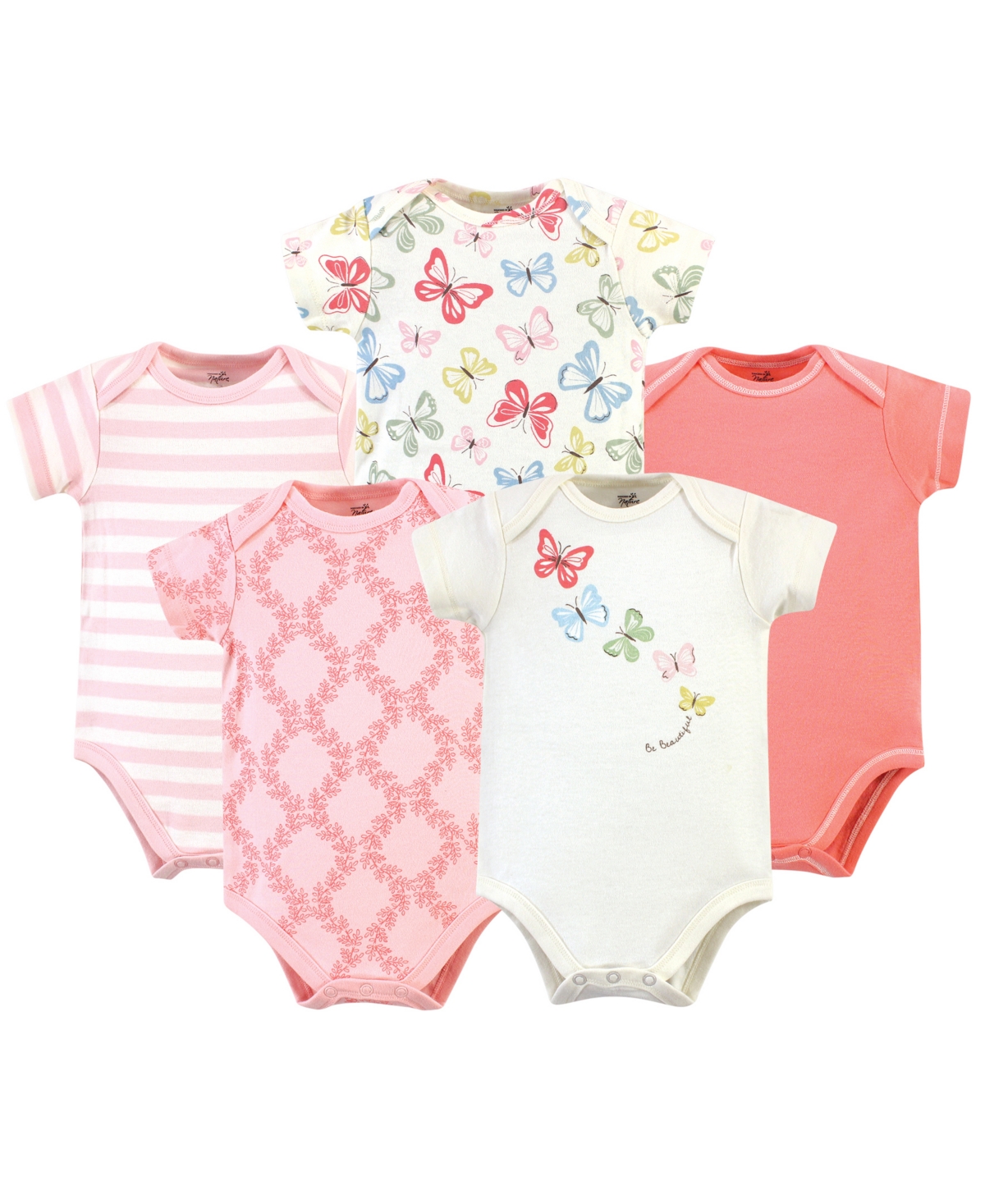Click here for Touched by Nature Baby Girls Natural Cotton Bodysu... prices