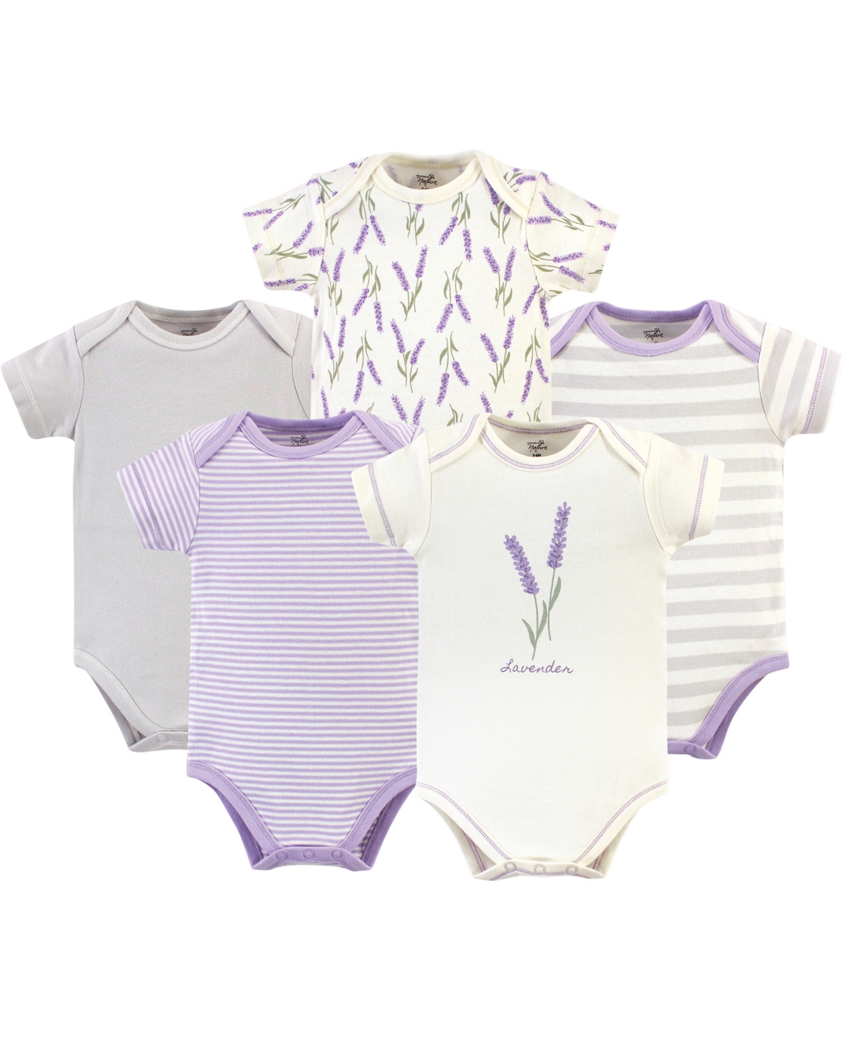 Click here for Touched by Nature Baby Girls Natural Cotton Bodysu... prices