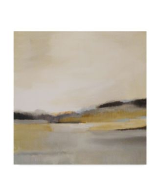 Alison Jerry Morning Beach Canvas Art - 27" x 33" - Macy's