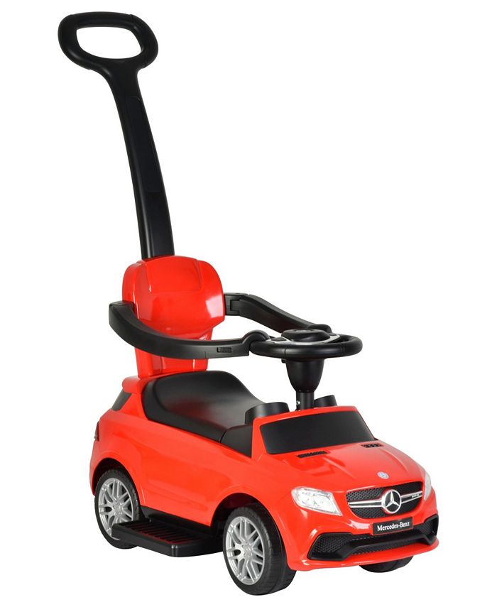 Best Ride on Cars Licensed 3 In 1 Mercedes Push - Macy's