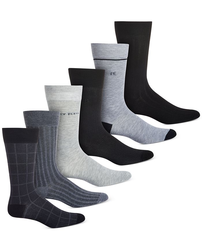 Perry Ellis Men's 6-Pk. Socks - Macy's