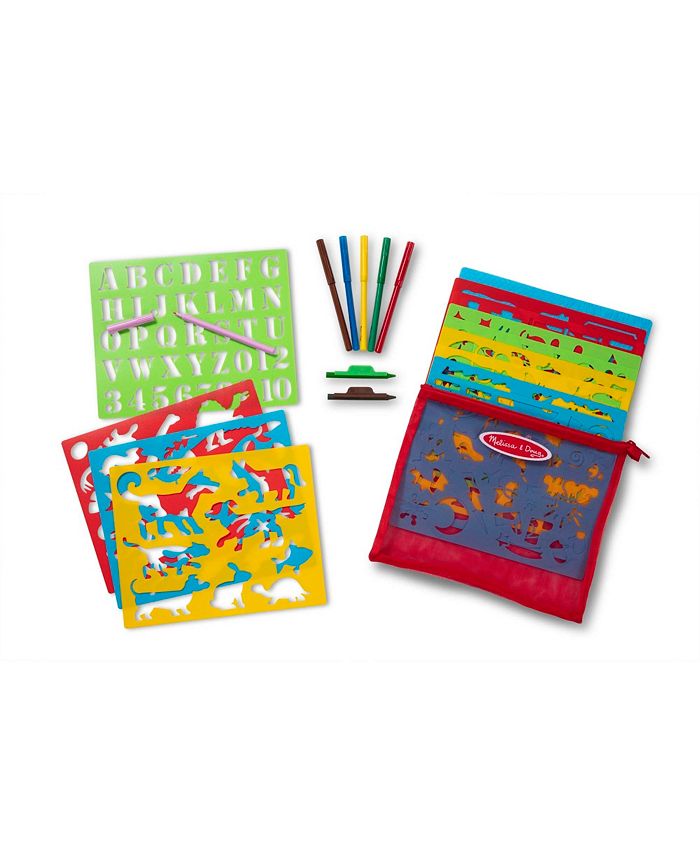 Melissa and Doug Stencil Activity Set - Macy's