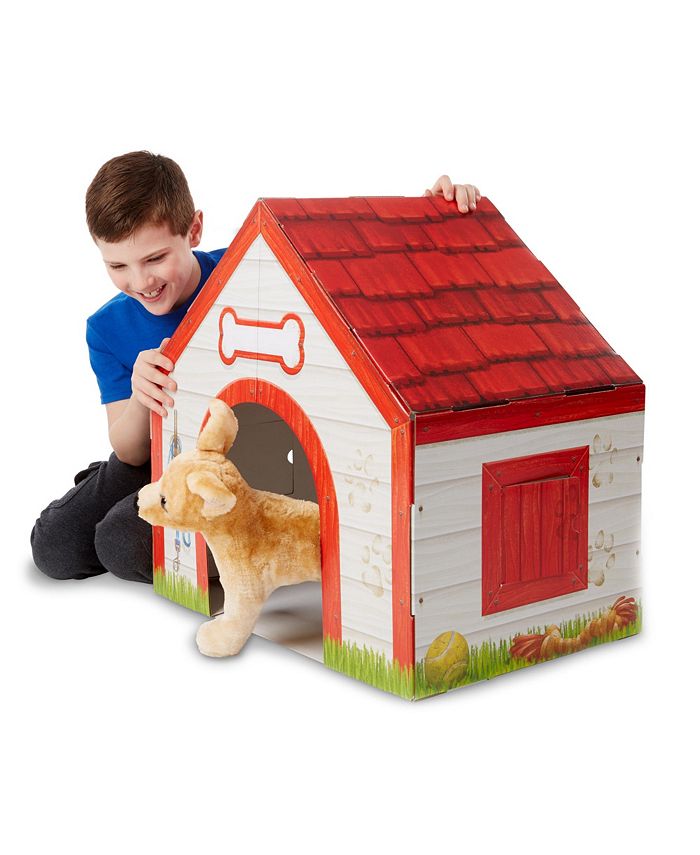 Melissa and Doug Doghouse Plush Pet Playhouse - Macy's