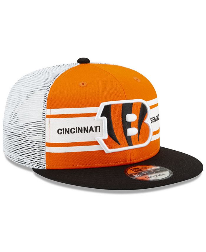 New Era Cincinnati Bengals Classic 77 Stripe Mesh 9FIFTY Cap - Macy's