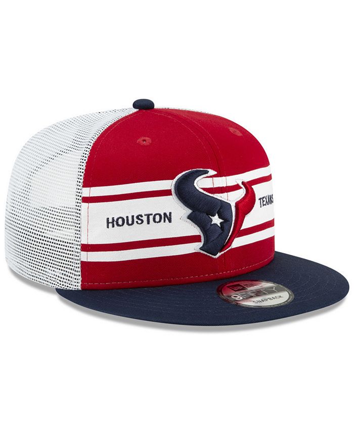New Era Houston Texans Classic 77 Stripe Mesh 9FIFTY Cap - Macy's