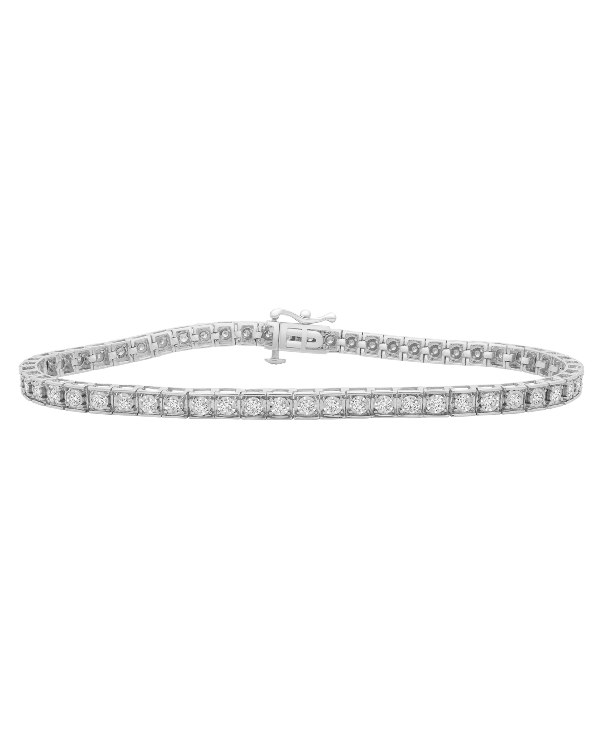 Click here for Diamond Miracle Plate Tennis Bracelet (1 ct. t.w.)... prices