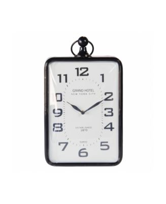 VIP Home & Garden Metal Wall Clock - Macy's