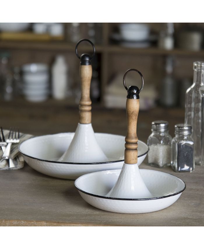 VIP Home & Garden 2-Piece Metal Trays - Macy's